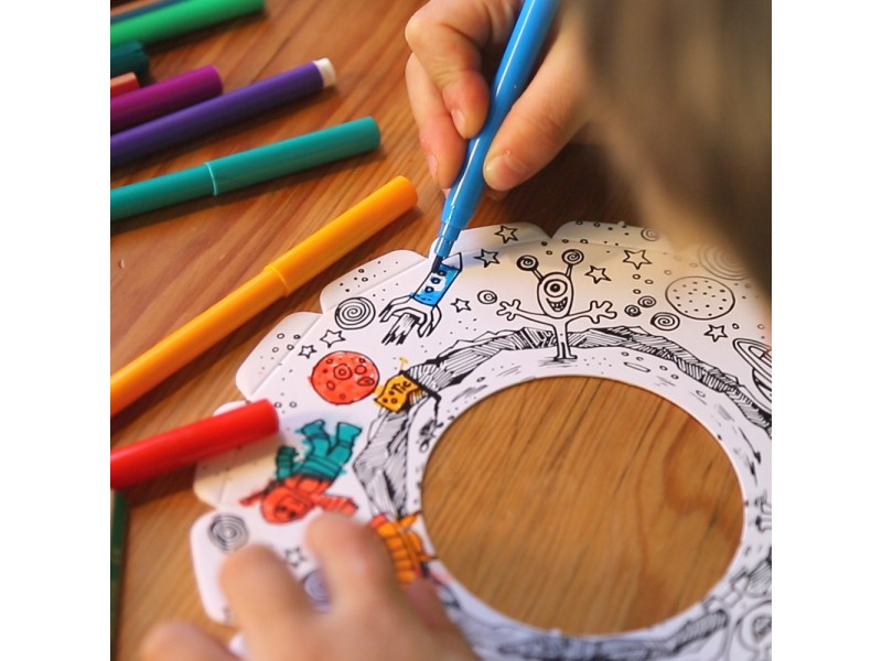 Kit Frisbee à construire ( lot de 3 pcs )